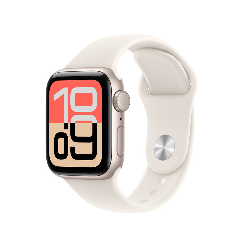 Apple Watch SE 3 GPS 40mm Starlight Alu Case Starlight Sport S M Apple Watch SE 3 GPS 40mm Starlight Alu Case Starlight Sport S M