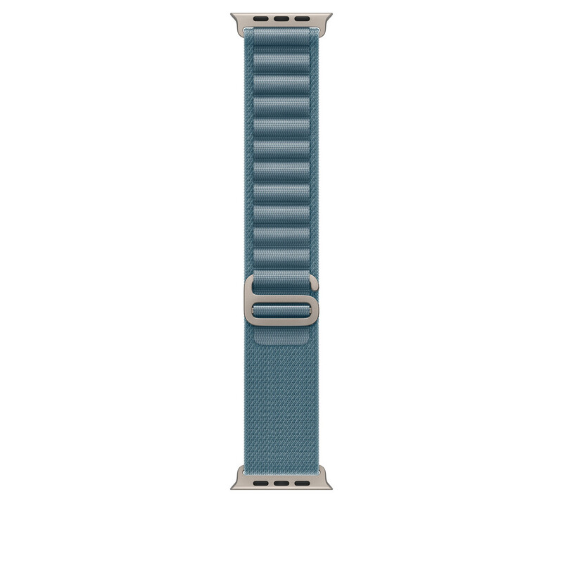 Apple Watch 49mm Light Blue Alpine Loop M natural Titan | Hartlauer