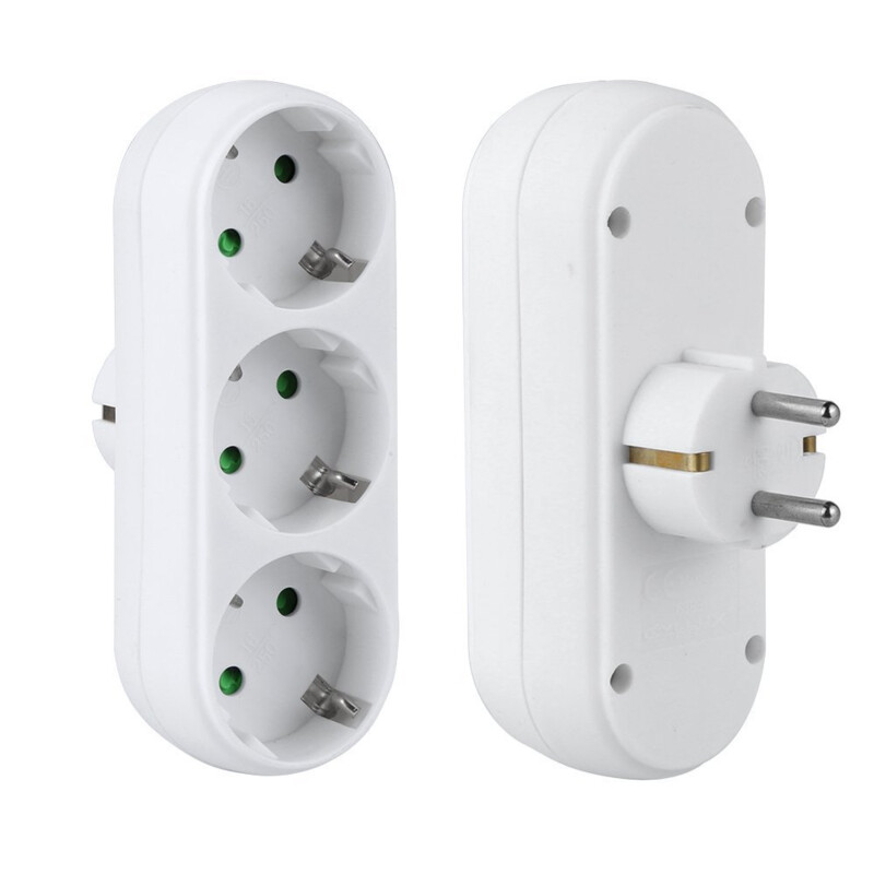 Axxtra 3fach Steckdosenadapter | Hartlauer