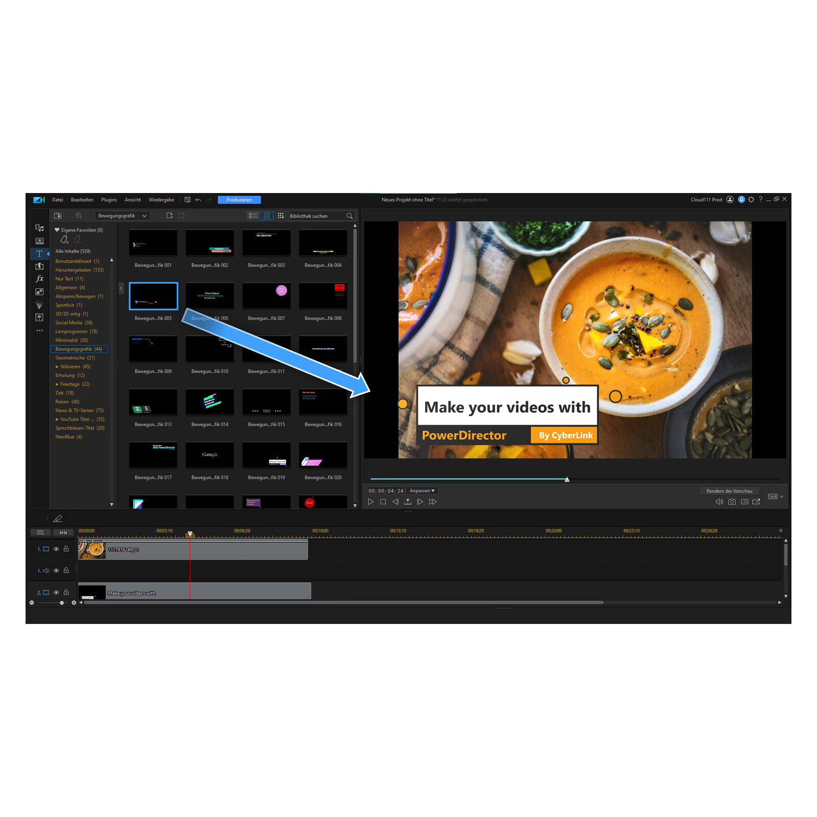 CyberLink PowerDirector 21 Ultimate | Hartlauer