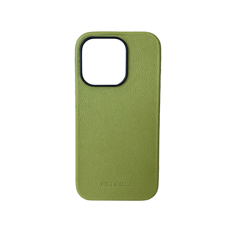 Galeli Back JONA Apfelleder Apple iPhone 15 Pro green | Hartlauer