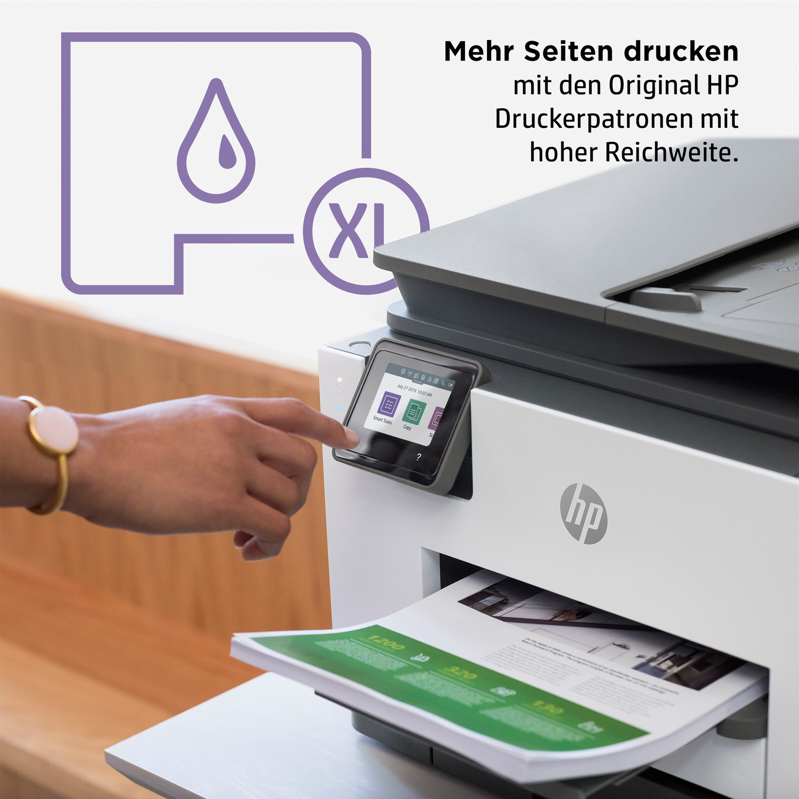 HP OFFICEJET PRO 9022E AIO - BASALT | Hartlauer