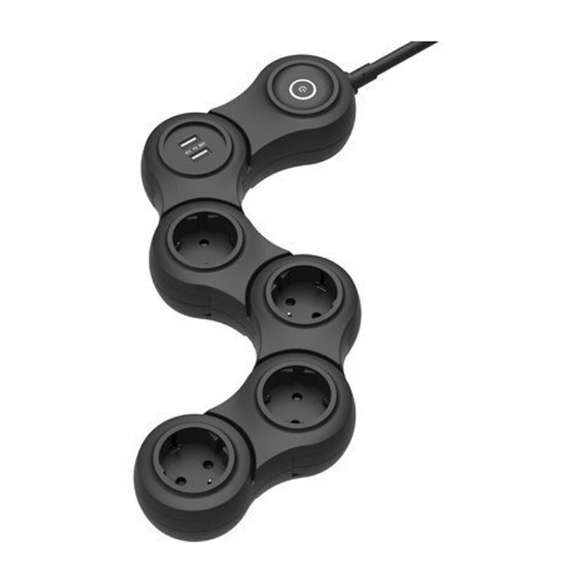 Axxtra Steckdose 4fach mit 2fach USB | Hartlauer